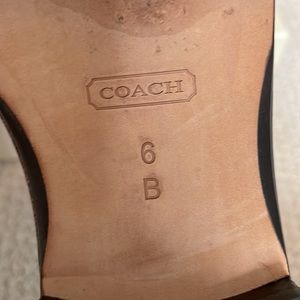 Coach | Shoes | Coach Callan Pebble Grain Brown Leather Boots In Size ...